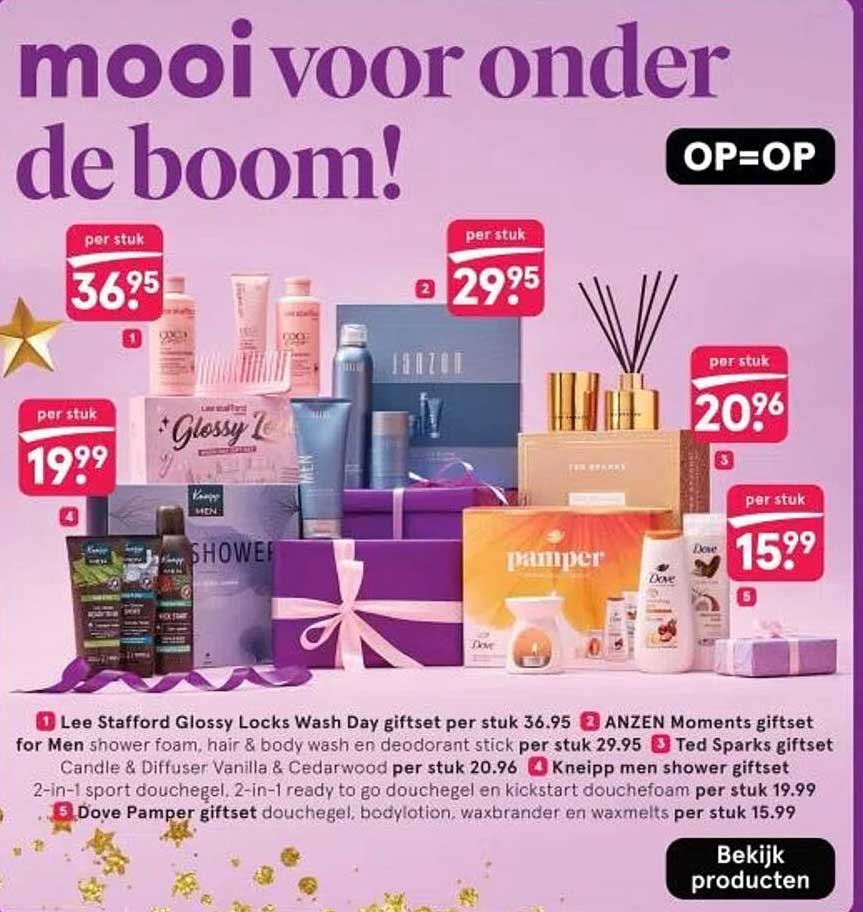 Mooi Voor Onder De Boom! Aanbieding bij Etos - FolderFeest.nl