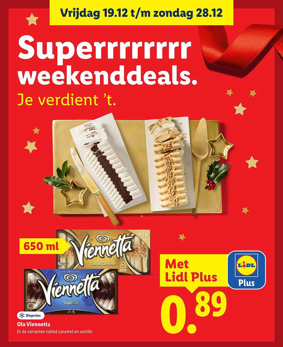 Ola Viennetta Aanbieding bij Lidl - FolderFeest.nl