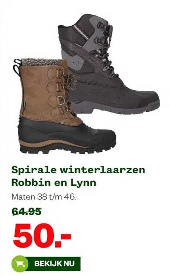 Spirale Winterlaarzen Robbin En Lynn Aanbieding bij Welkoop ...