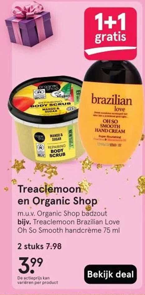 Treaclemoon En Organic Shop M.u.v. Organic Shop Badzout Bijv ...