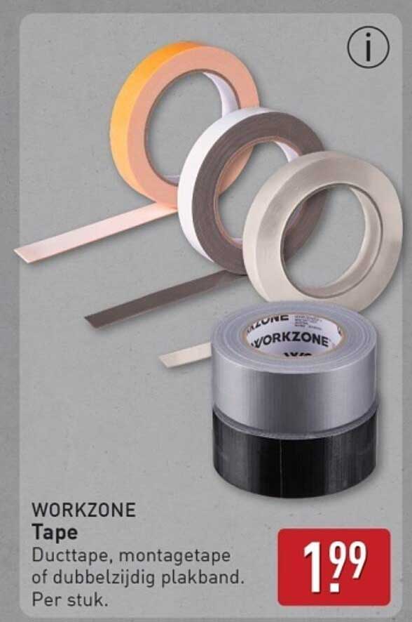 Workzone Tape Aanbieding bij ALDI - FolderFeest.nl