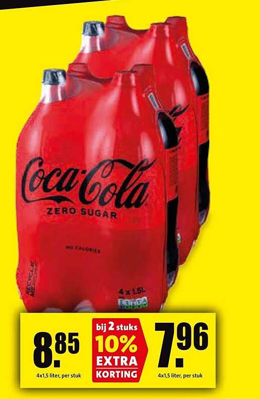 Coca-Cola Zero Sugar Aanbieding bij Boni - FolderFeest.nl