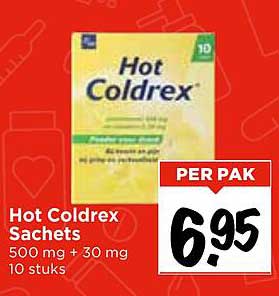 Hot Coldrex Sachets aanbieding bij Vomar