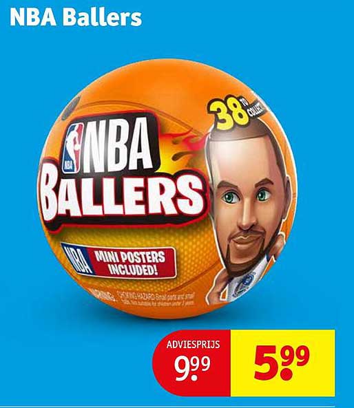 Nba Ballers Aanbieding bij Kruidvat - FolderFeest.nl