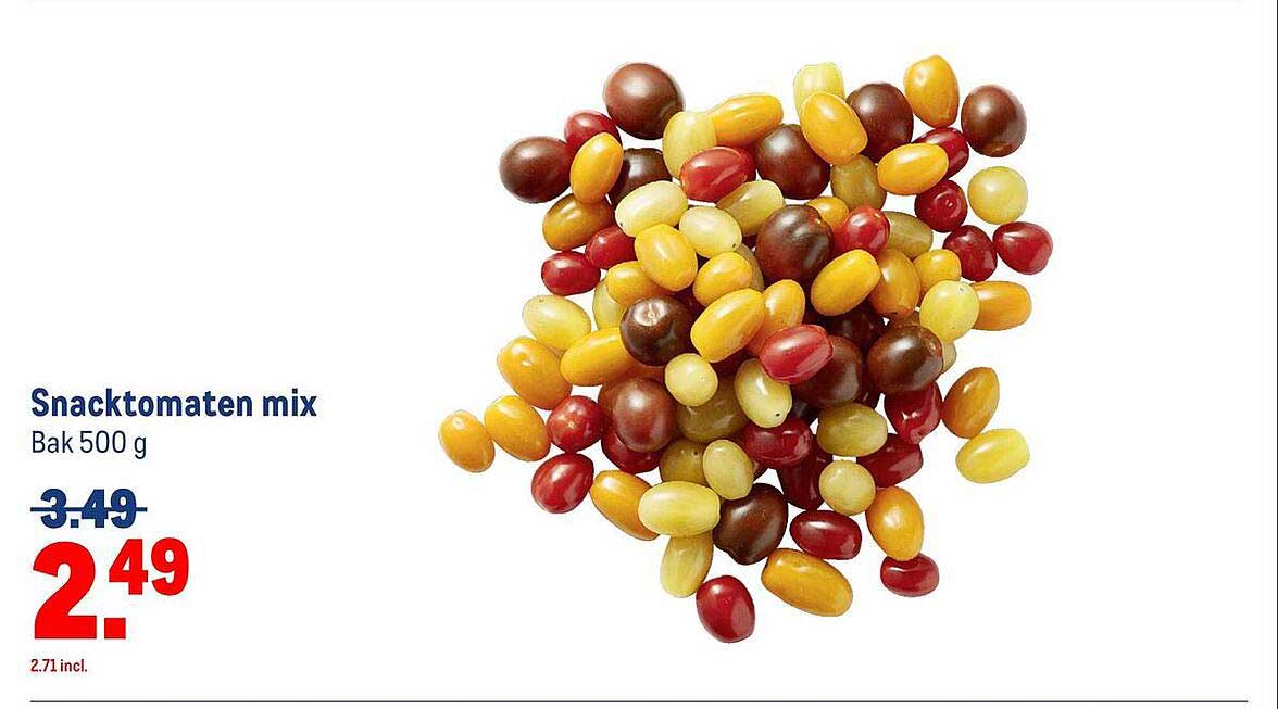 Snacktomaten Mix aanbieding bij Makro