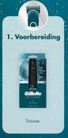 Gillette Intimate Trimmer aanbieding bij Kruidvat