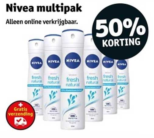 Nivea Multipak aanbieding bij Kruidvat