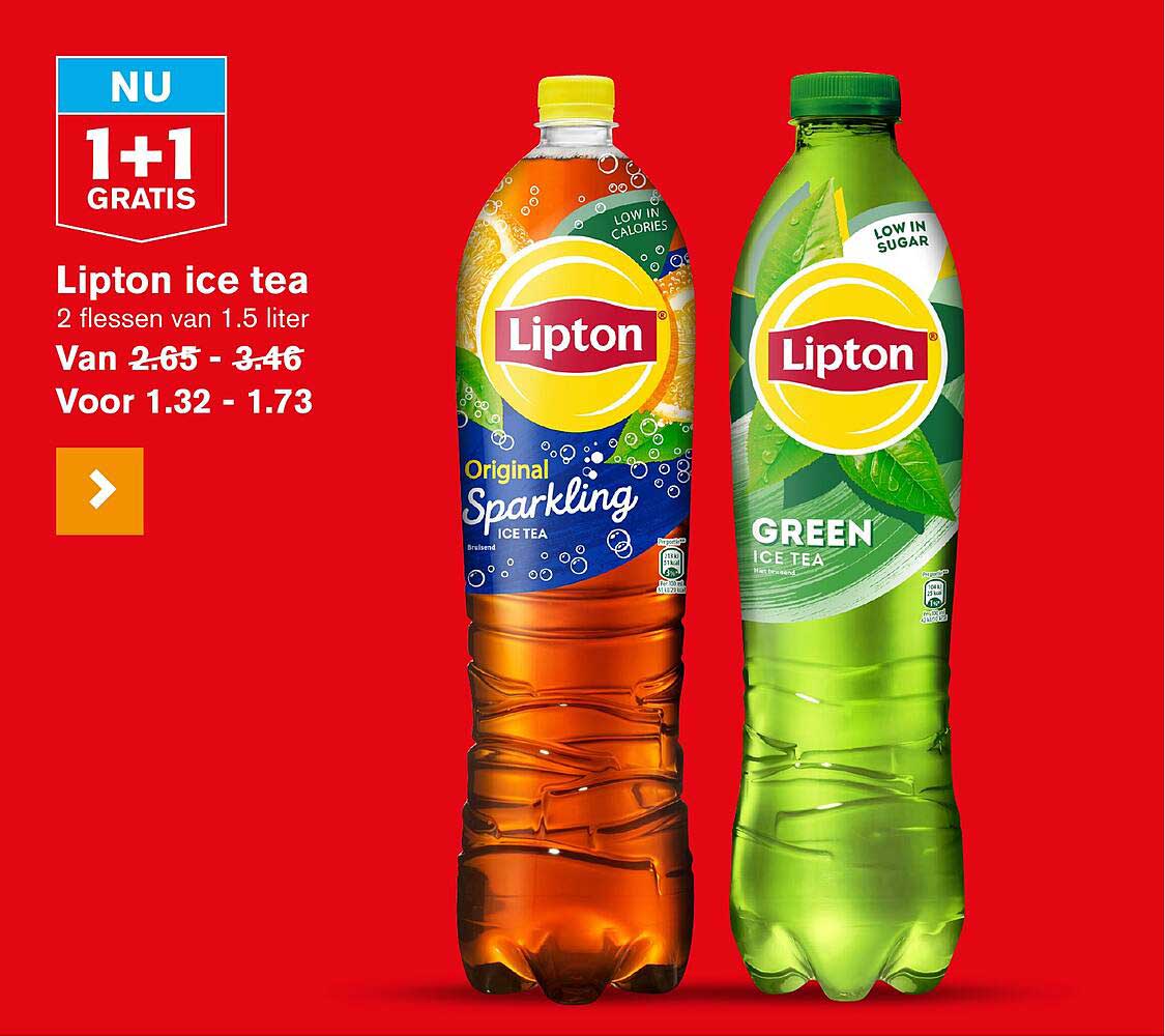 Lipton Ice Tea aanbieding bij Hoogvliet
