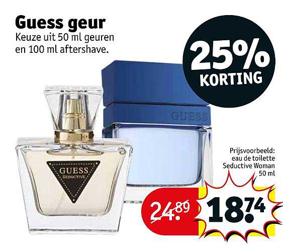 Guess Geur Aanbieding bij Kruidvat - FolderFeest.nl