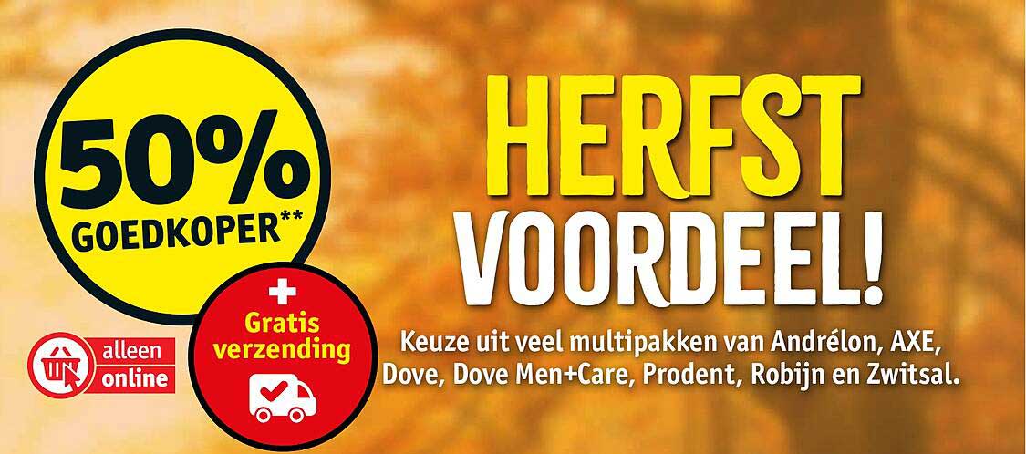 Herfst Voordeel! Aanbieding bij Kruidvat - FolderFeest.nl