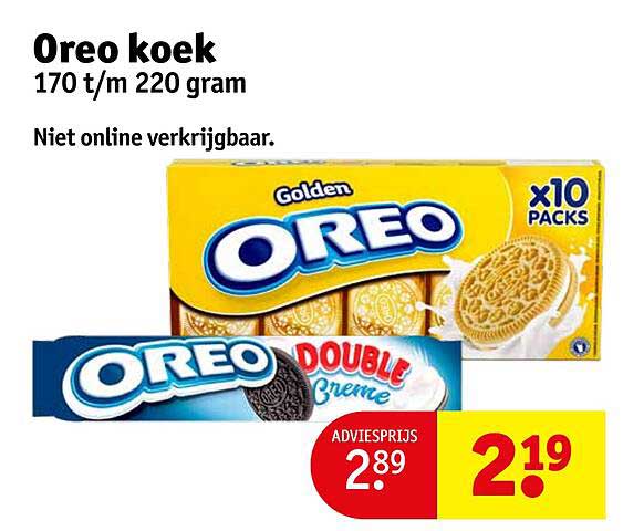 Oreo Koek Aanbieding bij Kruidvat - FolderFeest.nl