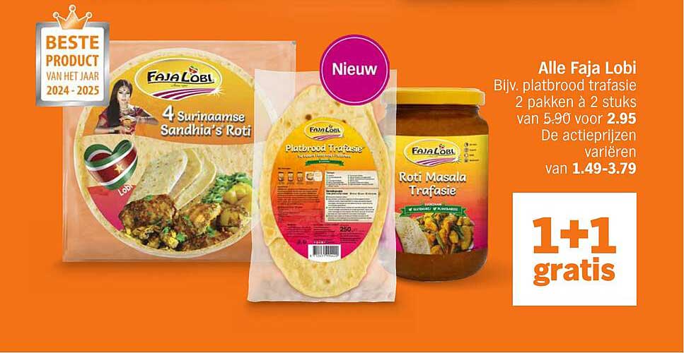 Alle Faja Lobi Aanbieding bij Albert Heijn - FolderFeest.nl