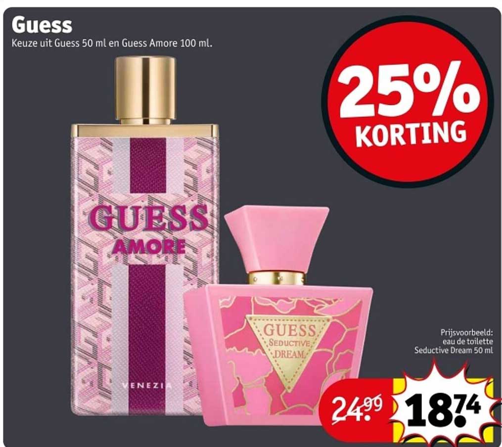 Guess Aanbieding bij Kruidvat - FolderFeest.nl