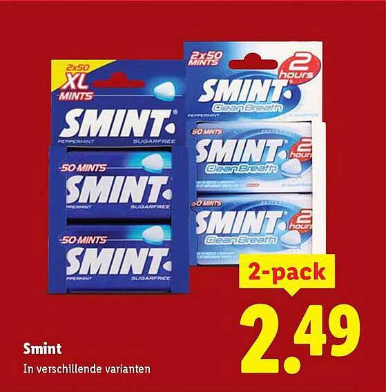 Smint Aanbieding bij Lidl - FolderFeest.nl