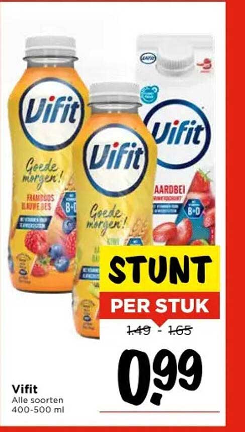 Vifit Aanbieding bij Vomar - FolderFeest.nl