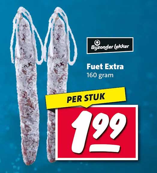 Fuet Extra Aanbieding bij Nettorama - FolderFeest.nl