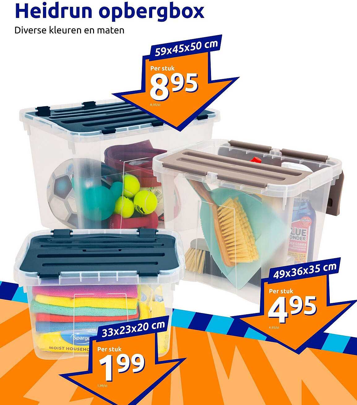 Heidrun Opbergbox aanbieding bij Action