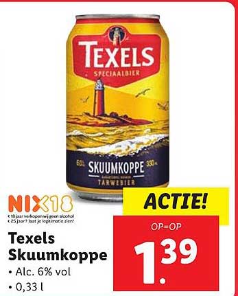Texels Skuumkoppe aanbieding bij Lidl