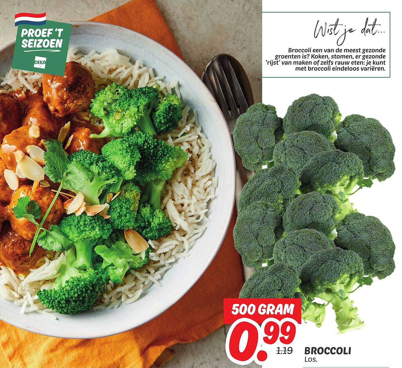 Broccoli Aanbieding bij Dekamarkt - FolderFeest.nl