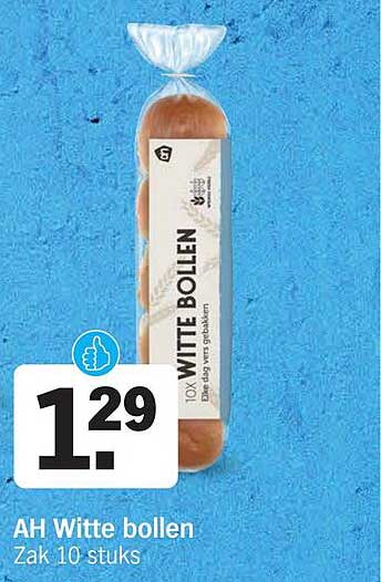 Ah Witte Bollen Aanbieding bij Albert Heijn - FolderFeest.nl