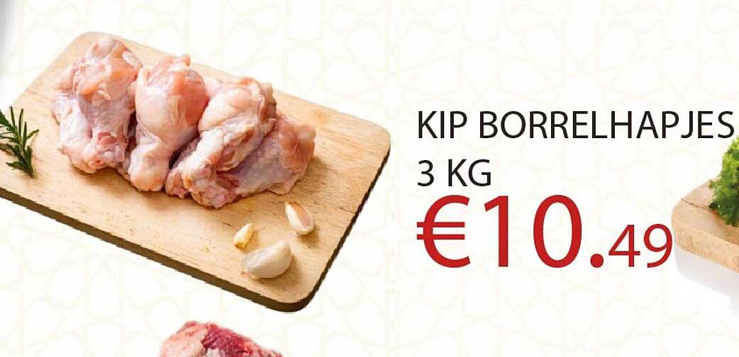Kip Borrelhapjes Aanbieding bij Tanger Markt - FolderFeest.nl