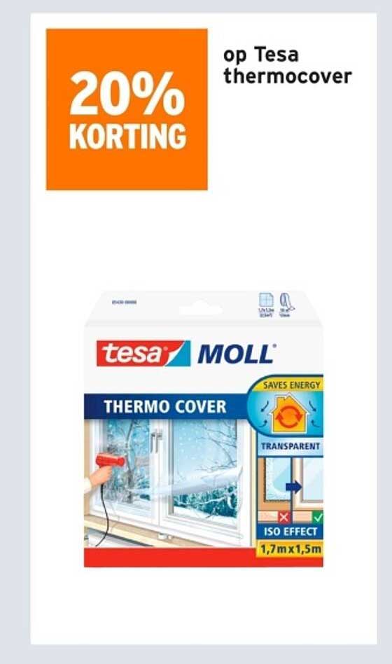Tesa Thermo Cover Aanbieding bij GAMMA - FolderFeest.nl