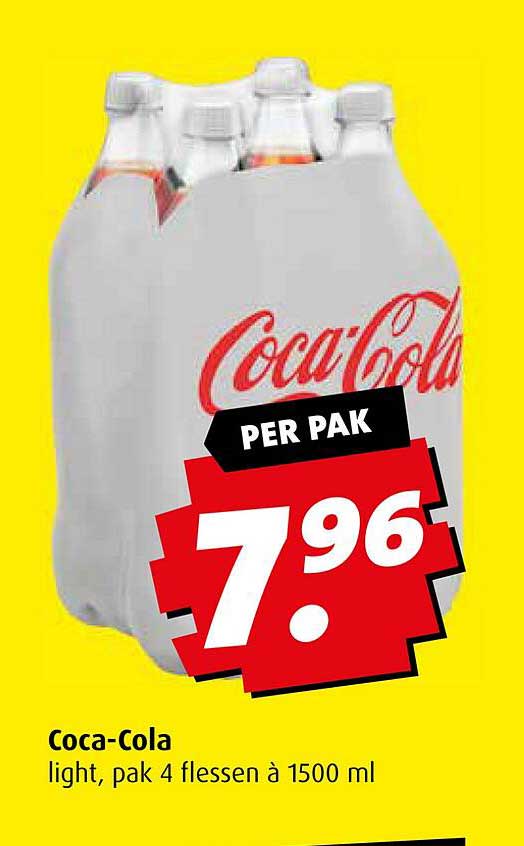 Coca-Cola aanbieding bij Boni