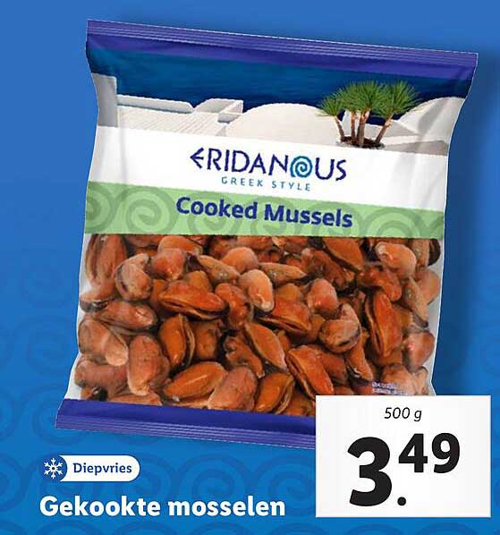 Gekookte Mosselen aanbieding bij Lidl