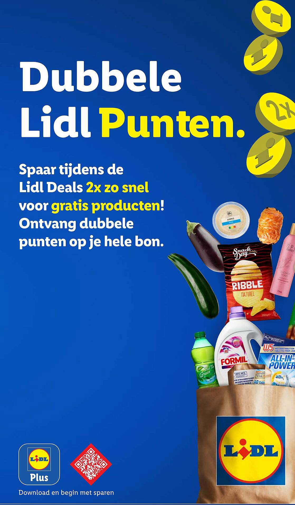 Dubbele Lidl Punten. Aanbieding bij Lidl - FolderFeest.nl