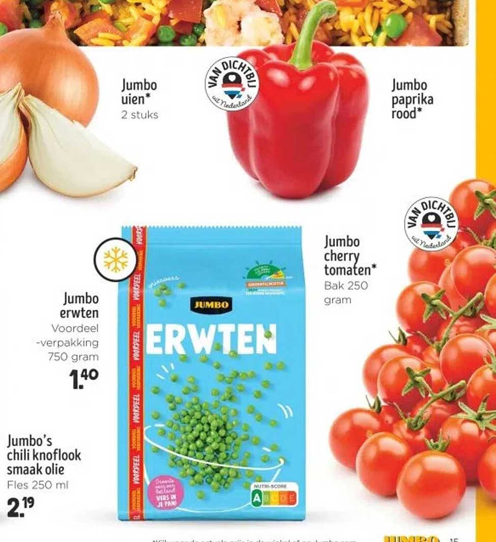 Jumbo Erwten Aanbieding bij Jumbo - FolderFeest.nl