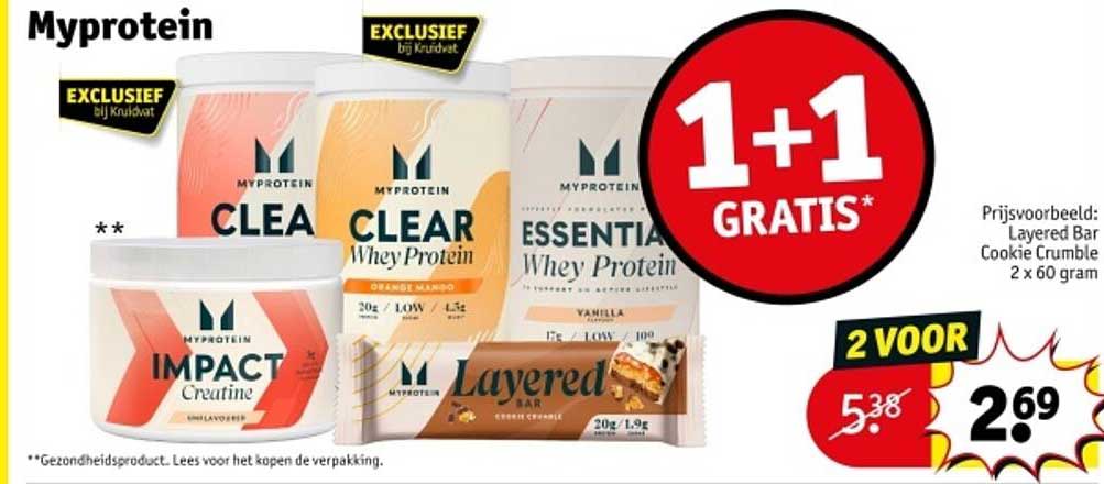 1+1 Gratis* Aanbieding bij Kruidvat - FolderFeest.nl