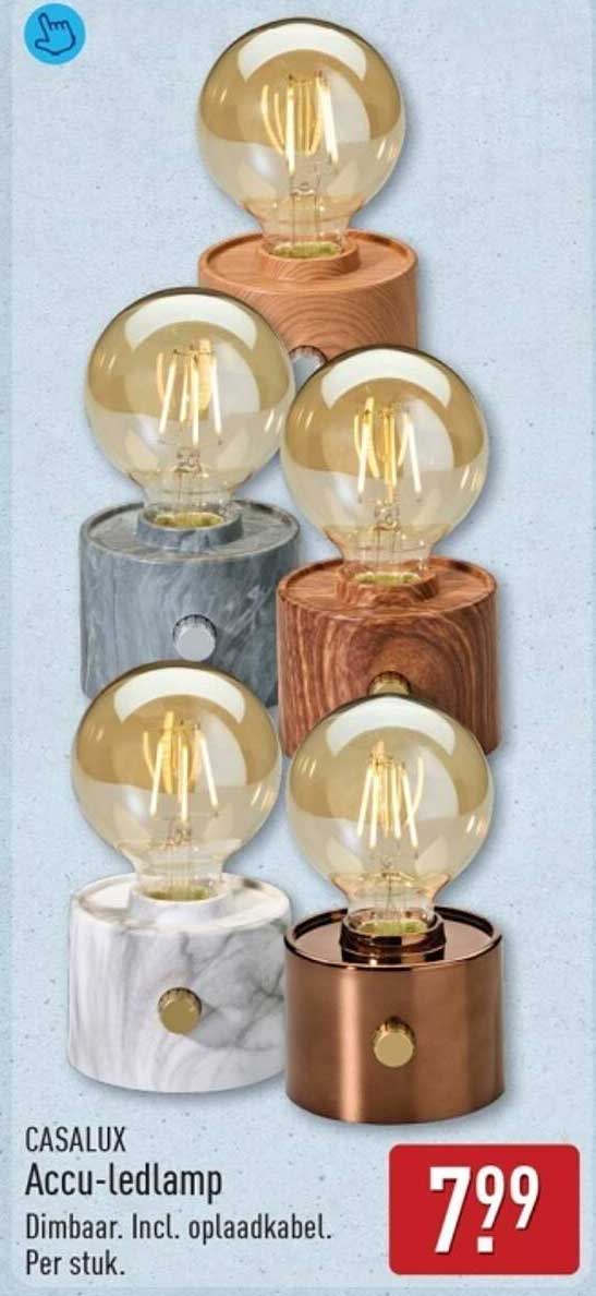 Accu-Ledlamp Aanbieding bij ALDI - FolderFeest.nl