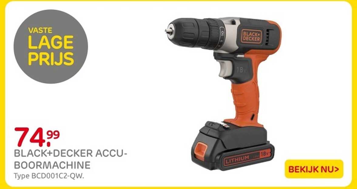 Black+Decker Multitool Mt300Ka-Qs Aanbieding bij Karwei - FolderFeest.nl