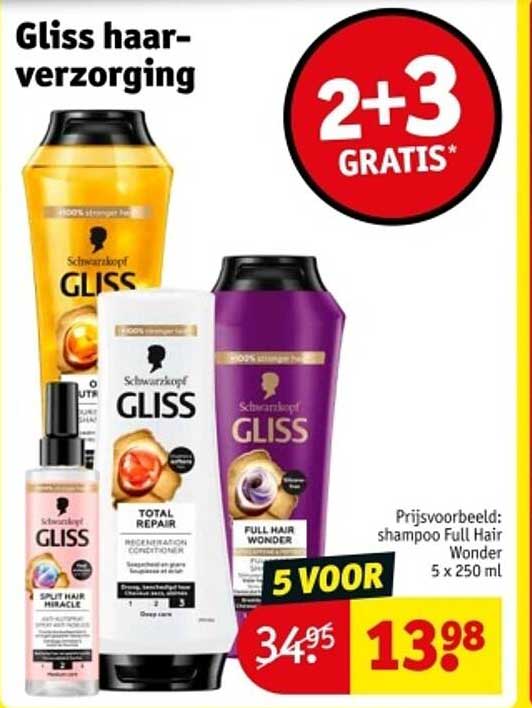 Gliss Haar-Verzorging Aanbieding bij Kruidvat - FolderFeest.nl