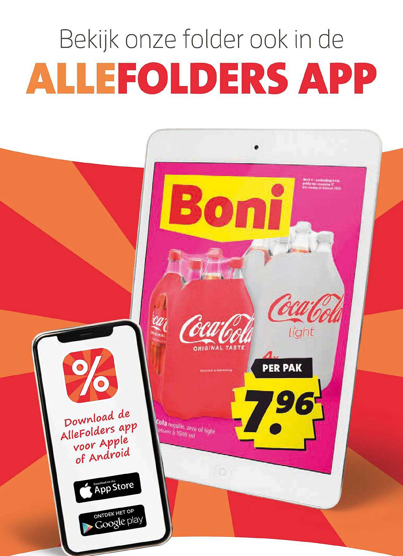 Coca-Cola Original Taste En Coca-Cola Light aanbieding bij Boni