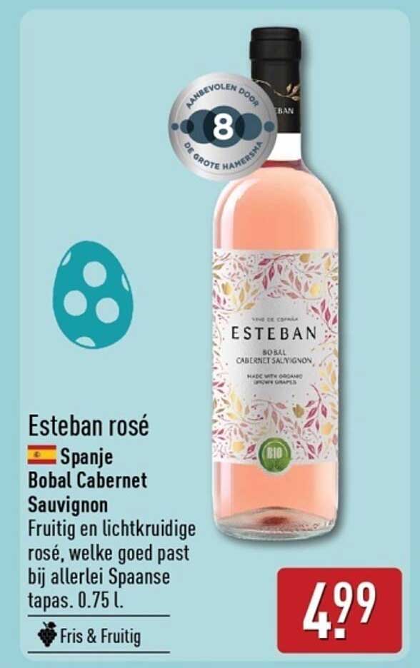 Esteban Rosé Aanbieding bij ALDI - FolderFeest.nl