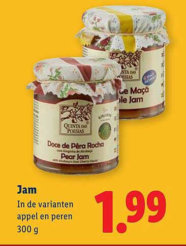 Jam In De Varianten Appel En Peren 300 G Aanbieding bij Lidl ...