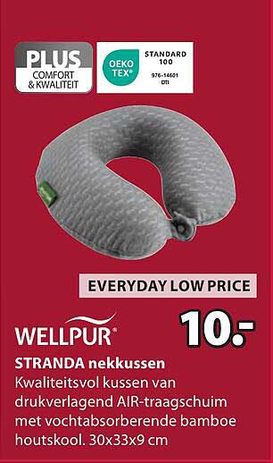 Stranda Nekkussen Aanbieding bij Jysk - FolderFeest.nl