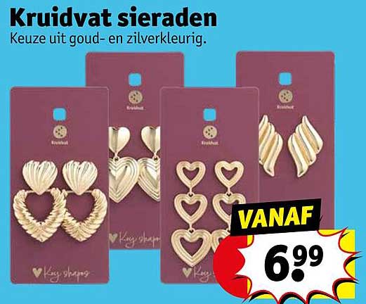 Kruidvat Sieraden Aanbieding bij Kruidvat - FolderFeest.nl
