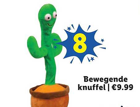 Bewegende Knuffel Aanbieding bij Lidl - FolderFeest.nl