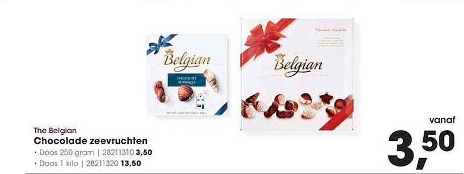 Chocolade Zeevruchten Aanbieding bij HANOS - FolderFeest.nl