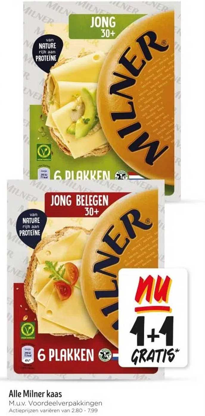 Alle Milner Kaas Aanbieding bij Jumbo - FolderFeest.nl