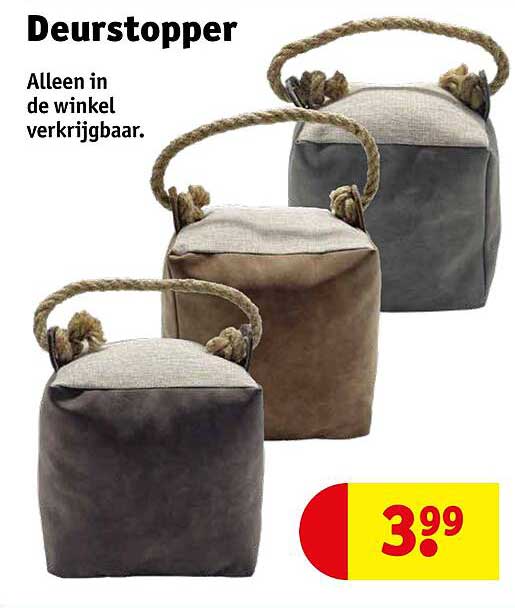 Deurstoppers aanbieding bij Kruidvat