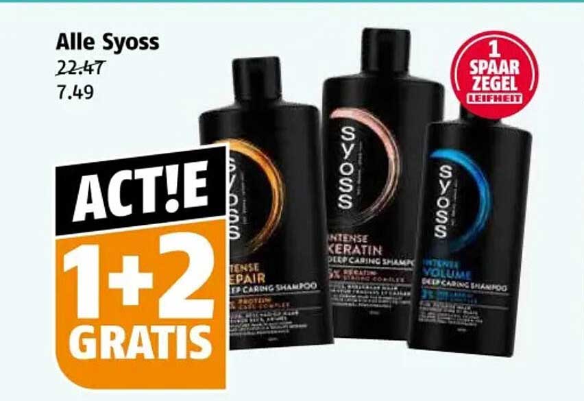 Alle Syoss Aanbieding bij Poiesz - FolderFeest.nl