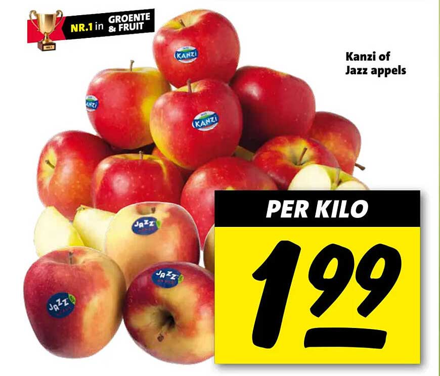 Kanzi Of Jazz Appels Aanbieding bij Nettorama - FolderFeest.nl