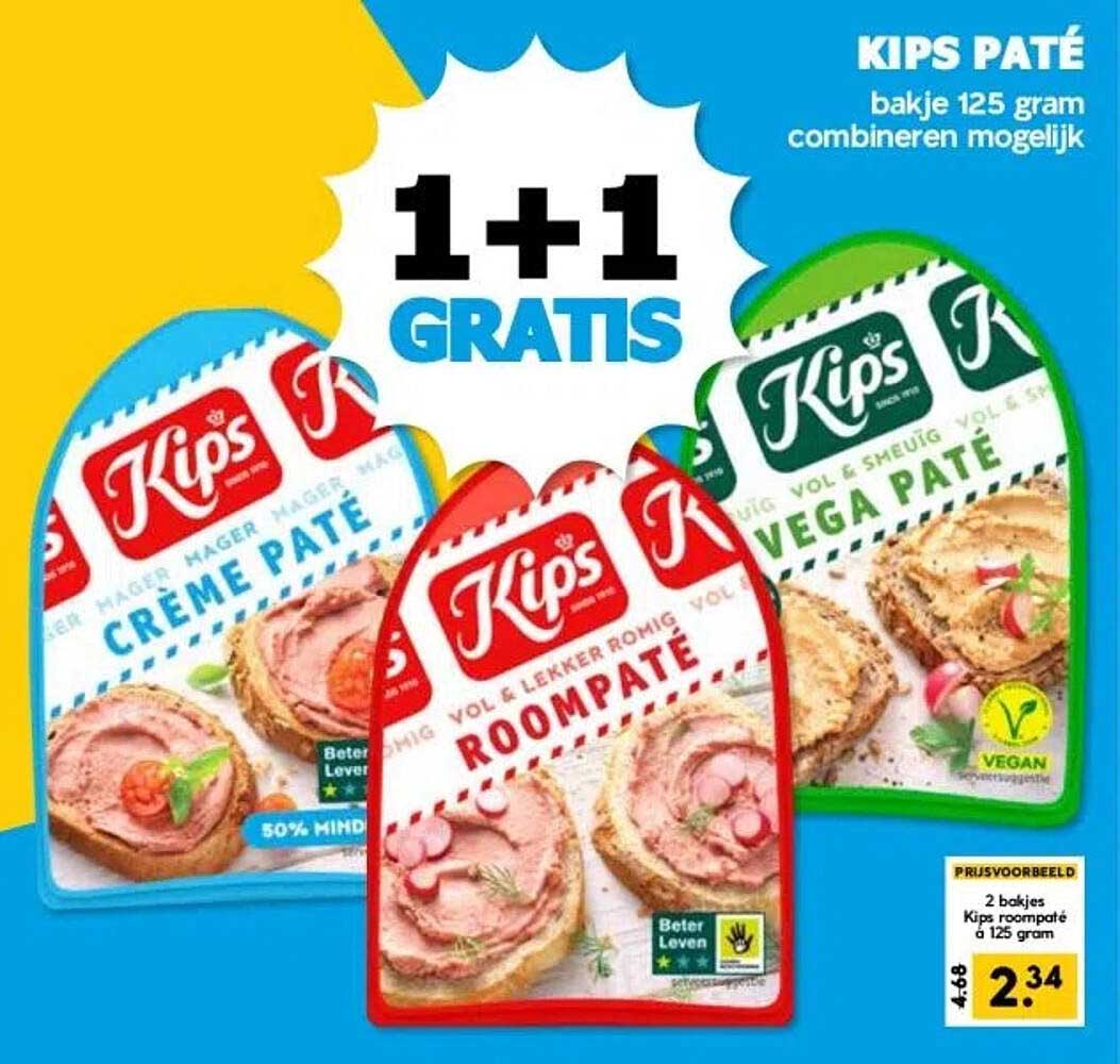 Kips Paté Aanbieding bij Boon's Markt - FolderFeest.nl