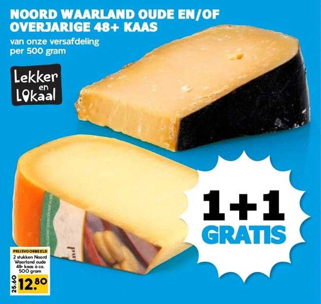 Noord Waarland Oude En/Of Overjarige 48+ Kaas Aanbieding bij Boon's ...