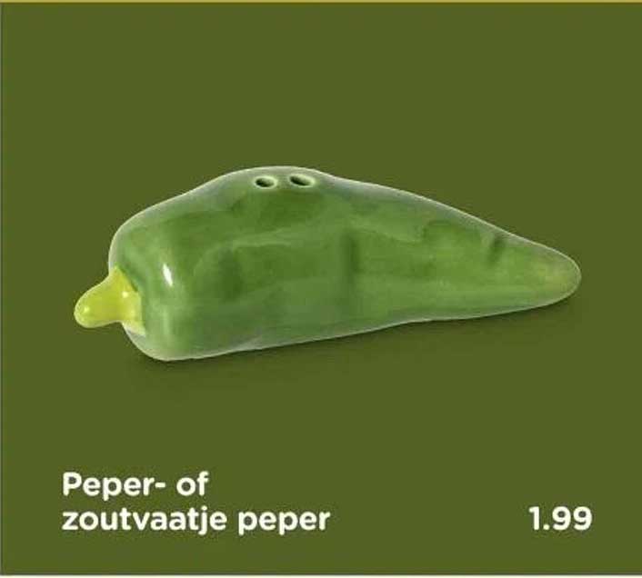 Peper- Of Zoutvaatje Peper Aanbieding bij Xenos - FolderFeest.nl