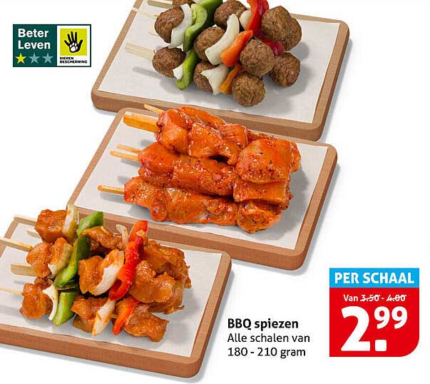 Bbq Spiezen Aanbieding bij Hoogvliet - FolderFeest.nl