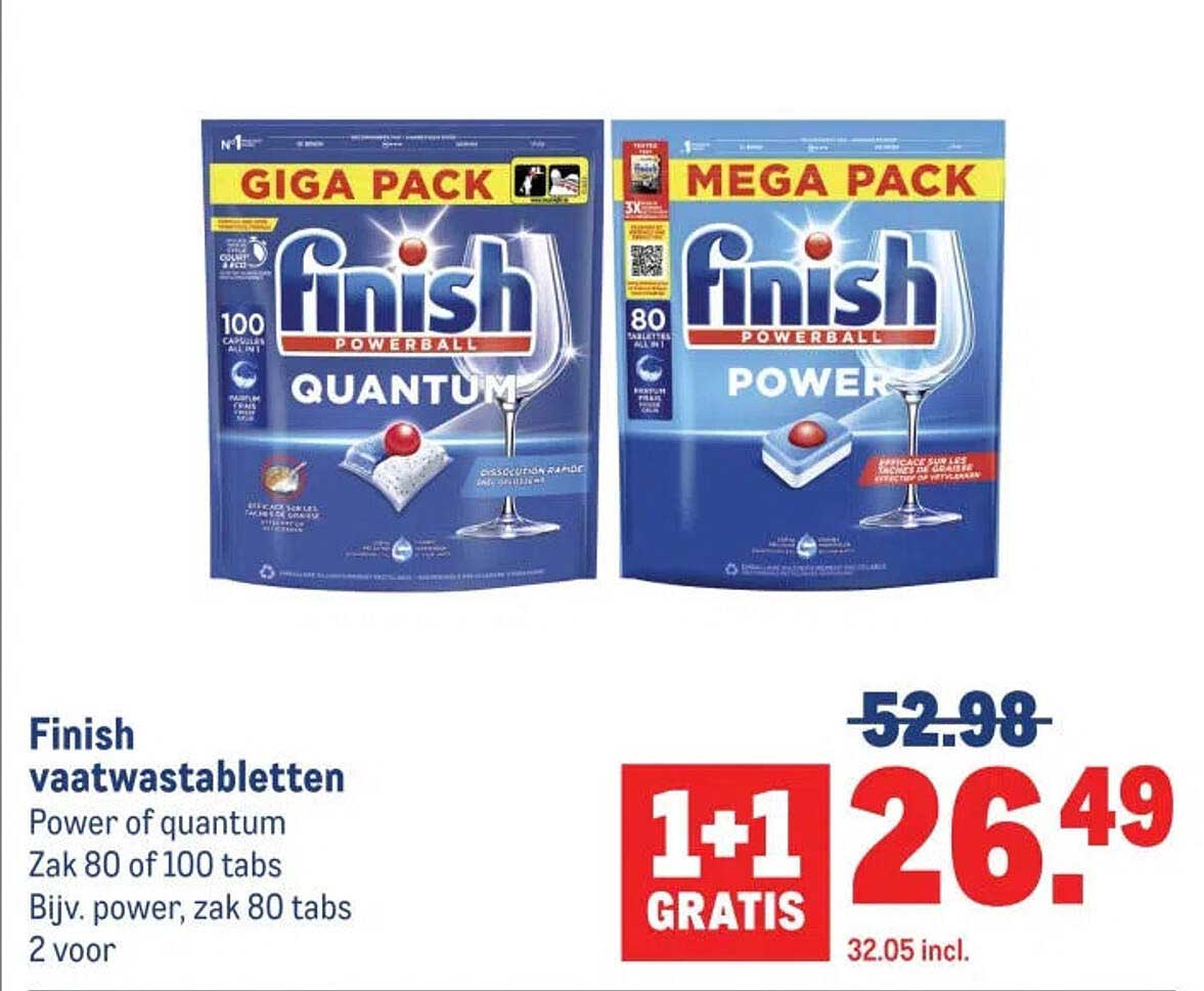 W5 All In 1 Power Vaatwastabletten 60 Tabs Aanbieding bij Lidl ...